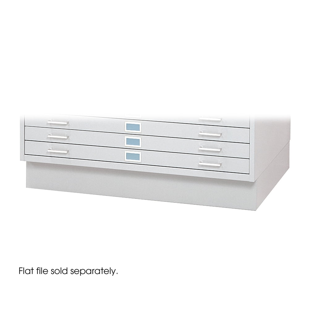 Safco White Closed Base 6 Inch for Flat File Cabinet 4986 and 4996 ...