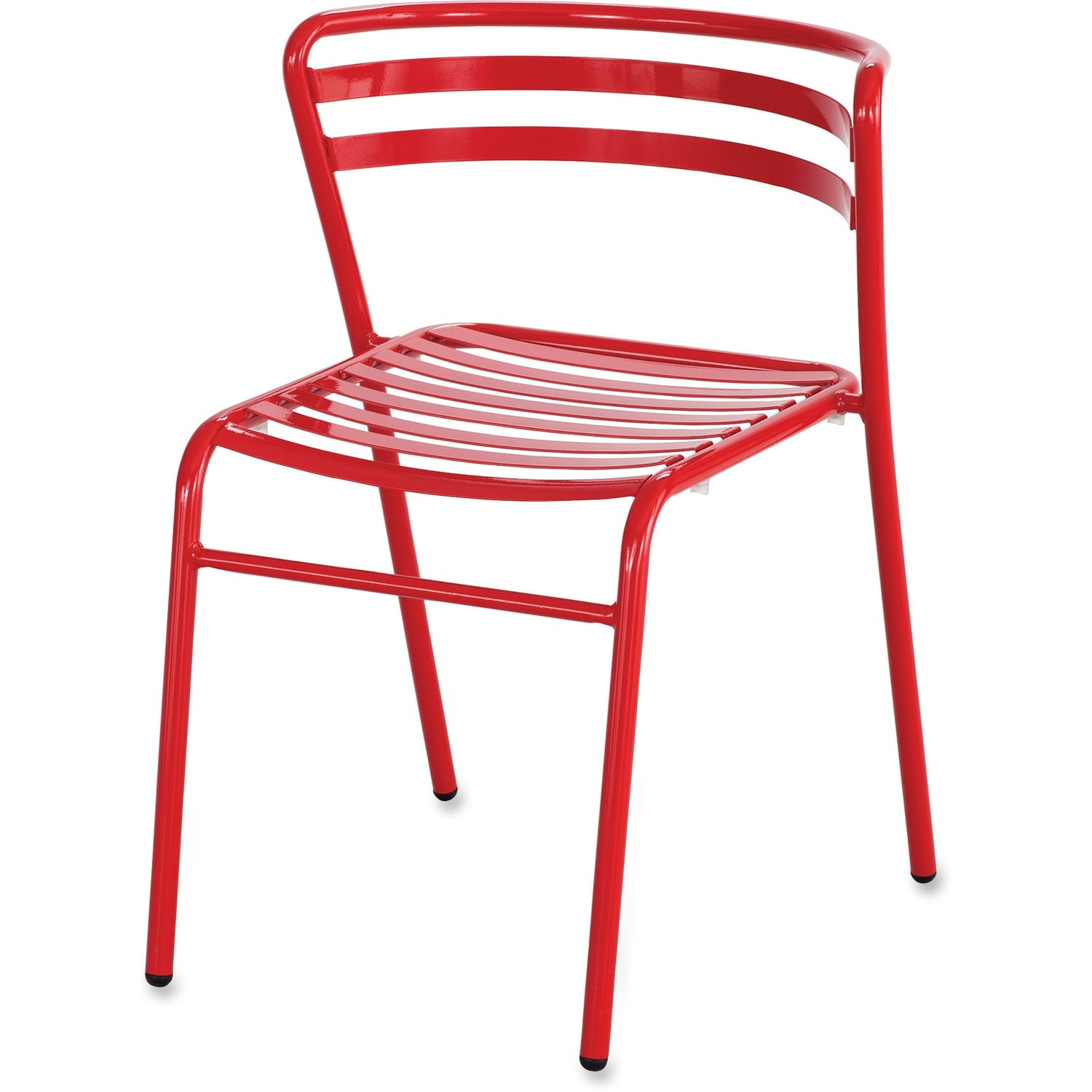 Safco CoGo Steel Stacking Chair in Red (Set of 2) - Walmart.com