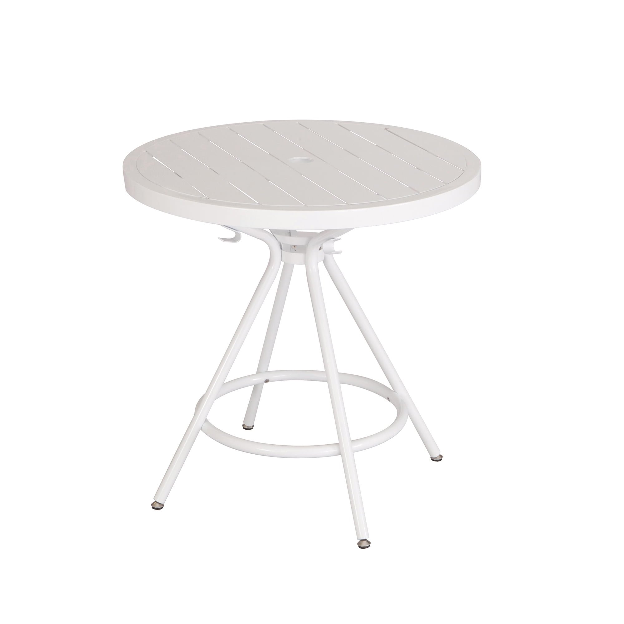 Safco CoGo Table - Assembly Required - White, Powder Coated - Steel ...