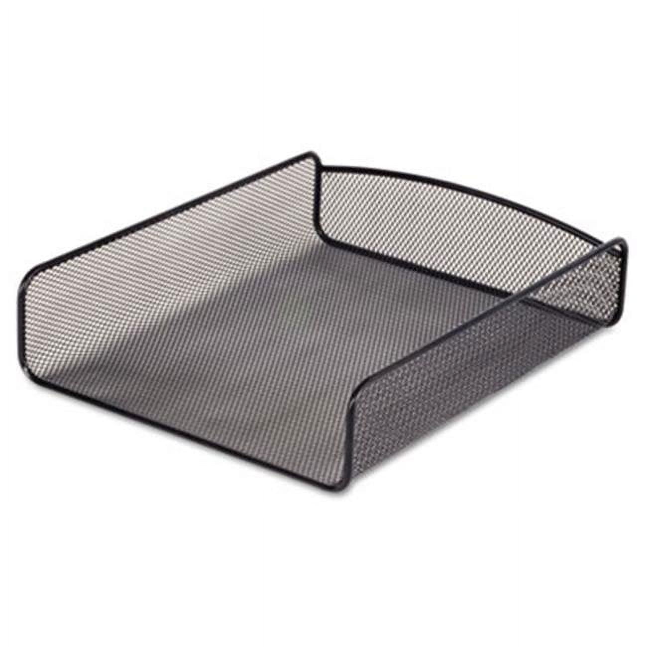 Safco Desk Tray Single Tier Steel Mesh Letter Black - Walmart.com