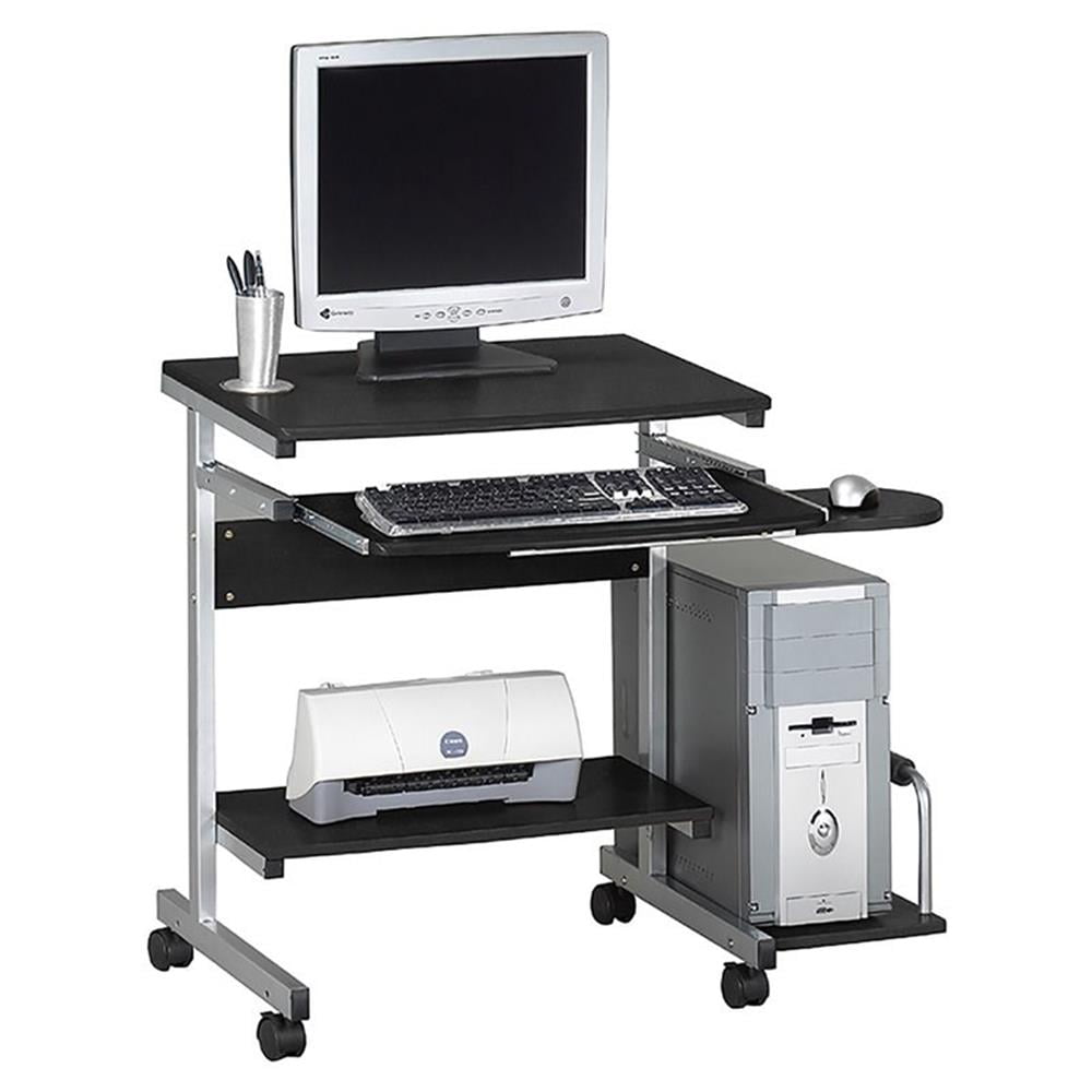 Safco Eastwinds Rolling Steel Mobile Workstation Desk with Printer ...