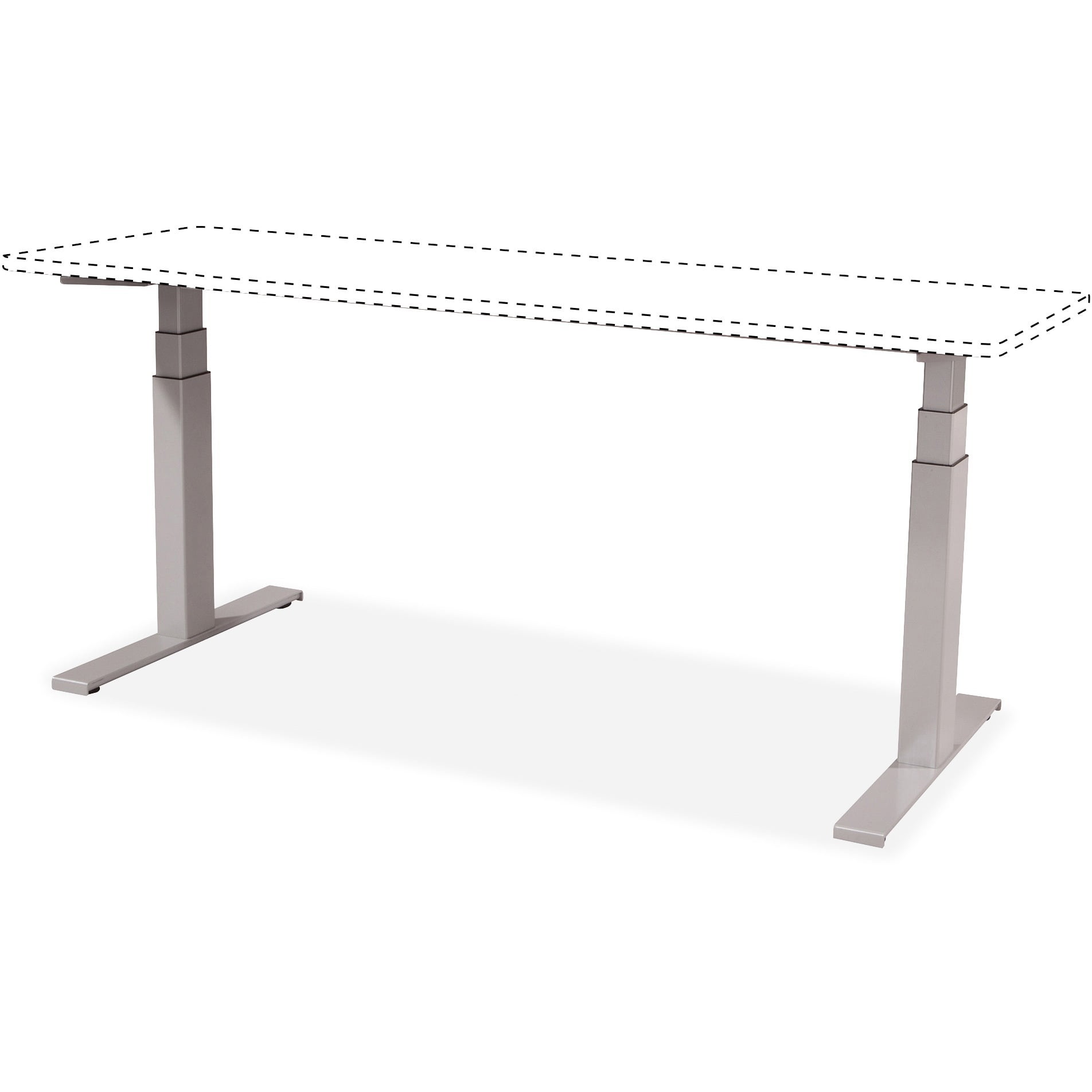 Safco Electric Height-adjustable Table Steel Base - Walmart.com