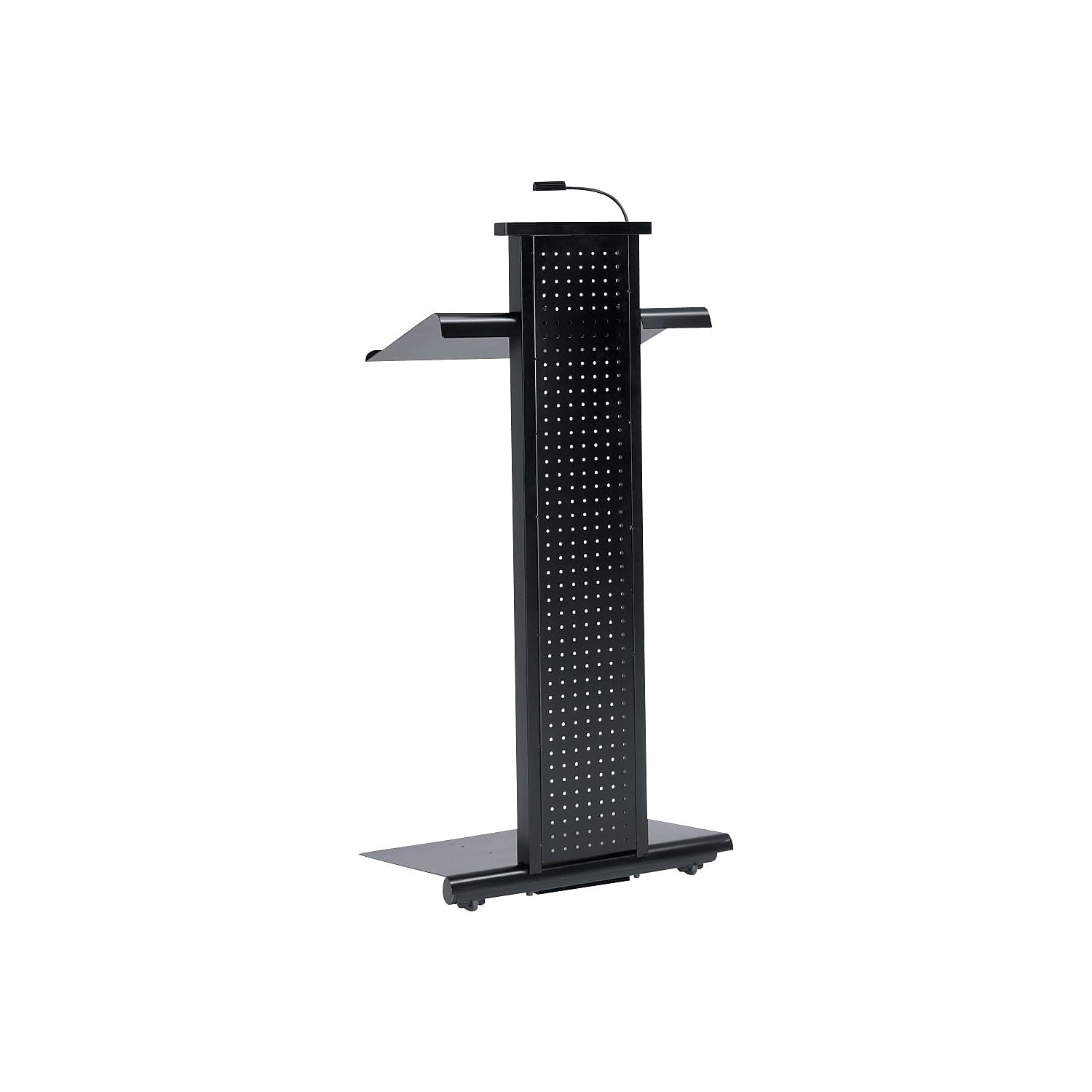 Safco Group Lighted Lectern Black 51H x 22W x 18D 1050LTBLK - Walmart.com