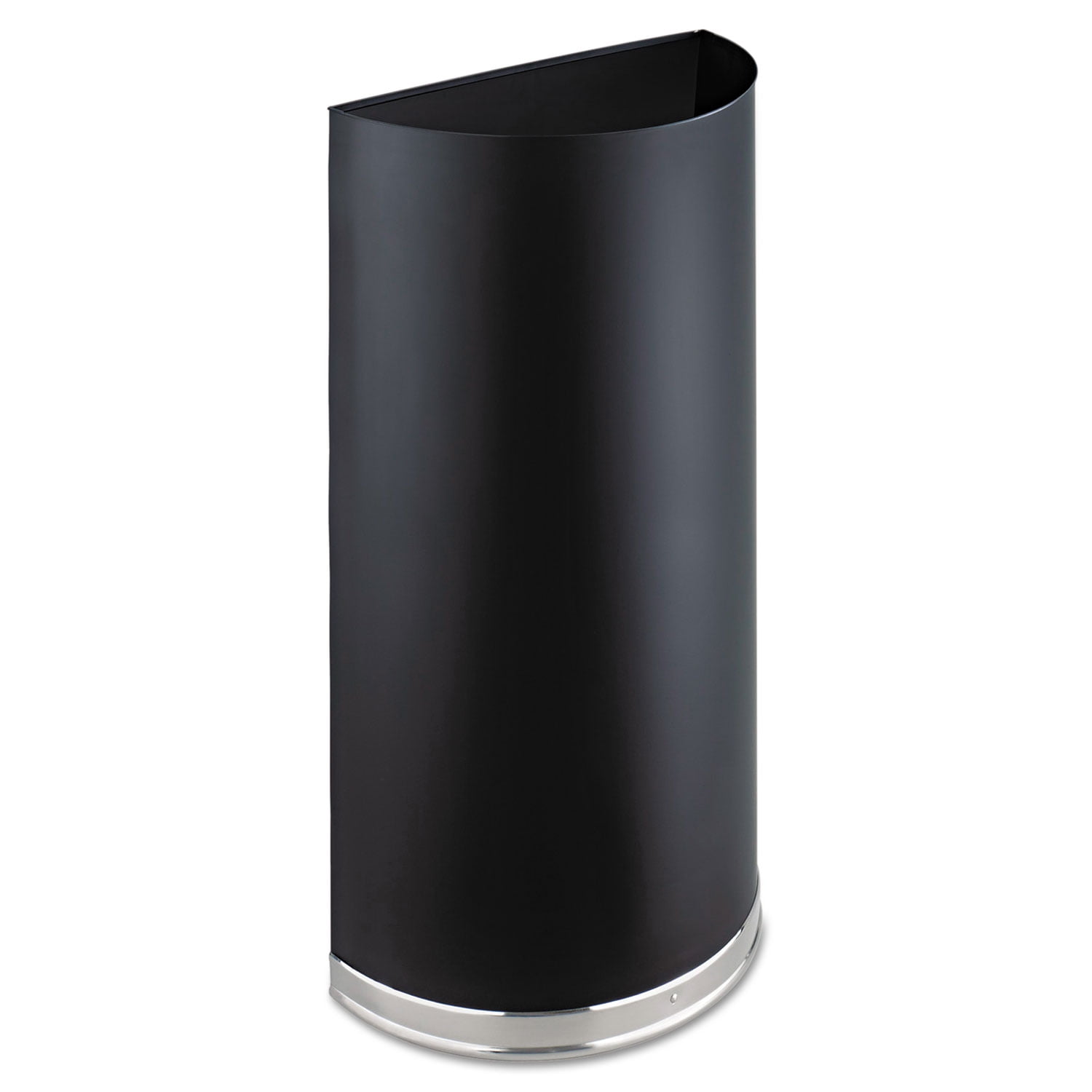 Free Shipping! Safco Half Round Receptacle 12.50 gal Capacity - Half ...