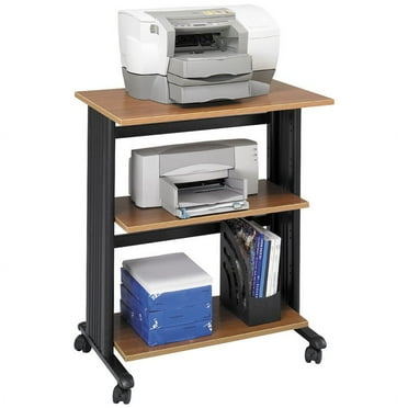 Scranton & Co Adjustable Mobile Laptop Cart in White - Walmart.com