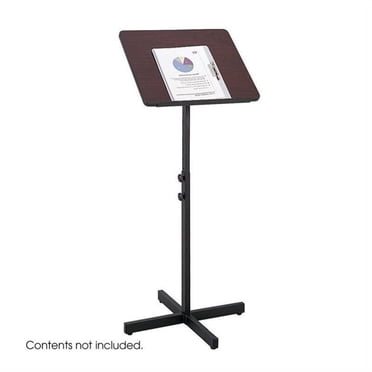 Free Shipping! Flash Furniture Adjustable Height Metal Lectern in ...