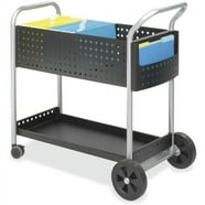 Safco 1 Drawers Filing Cart Lockable , Putty - Walmart.com