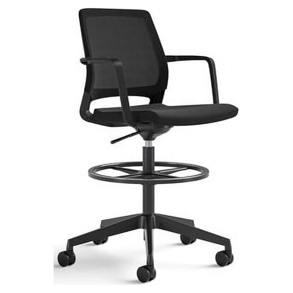 Safco Medina Extended Height Office Chair - 18" x 18" x 33" Seat, 18"16 ...