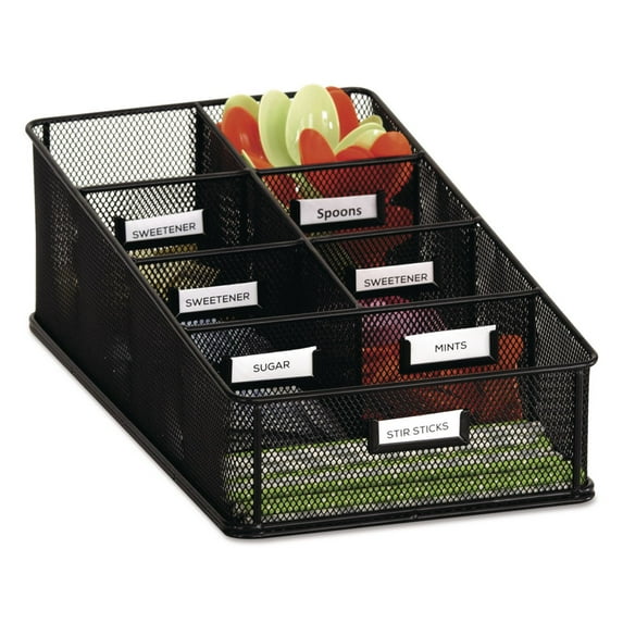 Free Shipping! Safco Onyx Condiment Carton in Black - Walmart.com ...