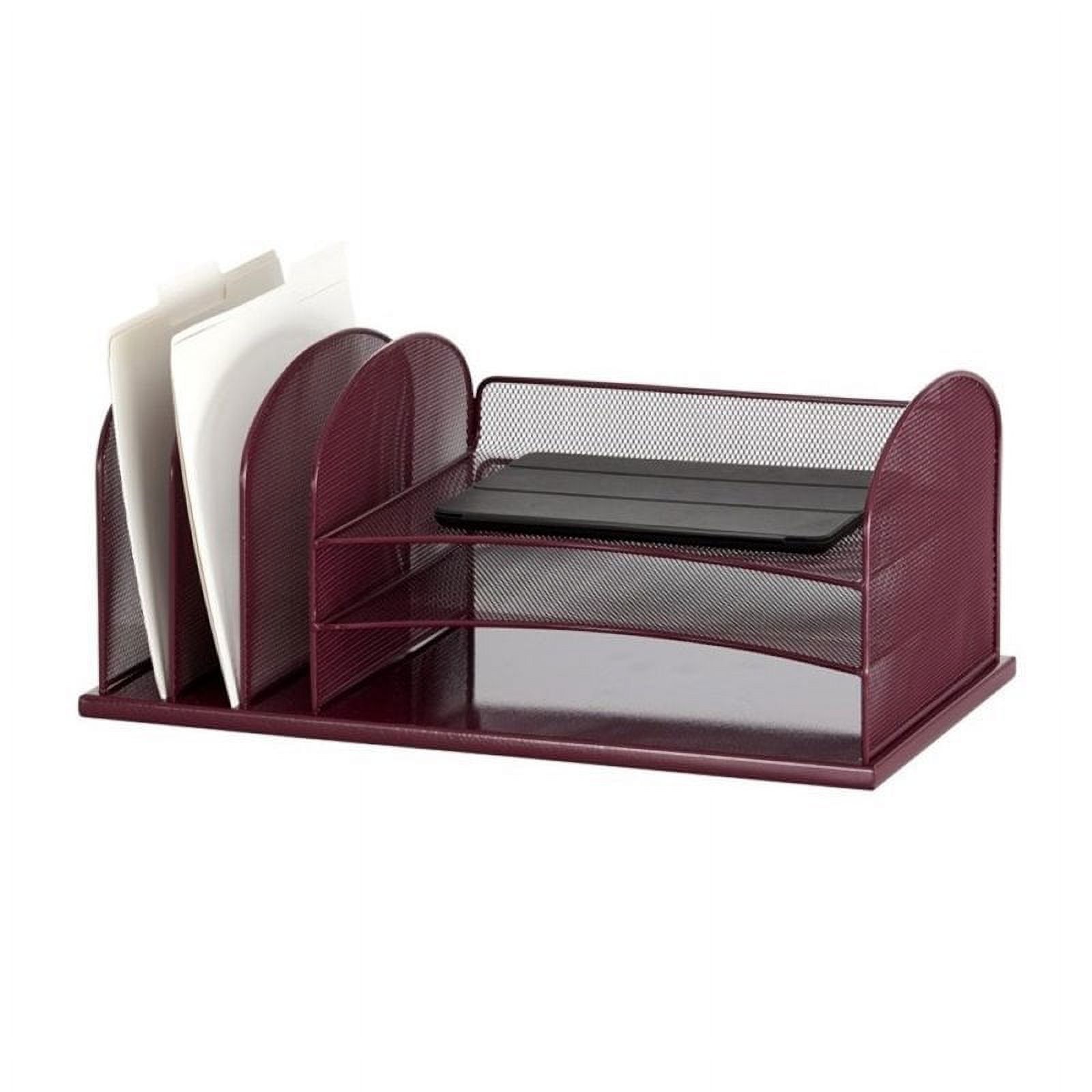 Safco Onyx Desk Organizer in Wine - Walmart.com