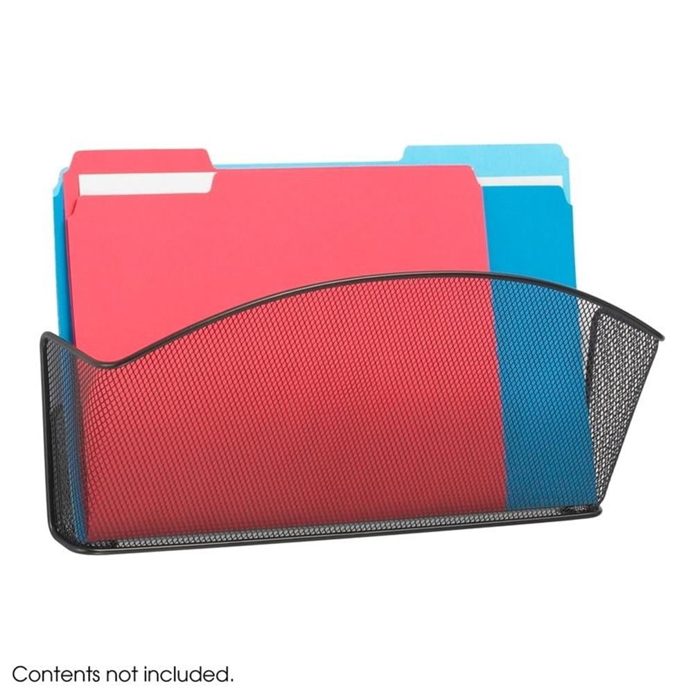 Safco Onyx Legal-Size Rack in Black (set of 6) - Walmart.com