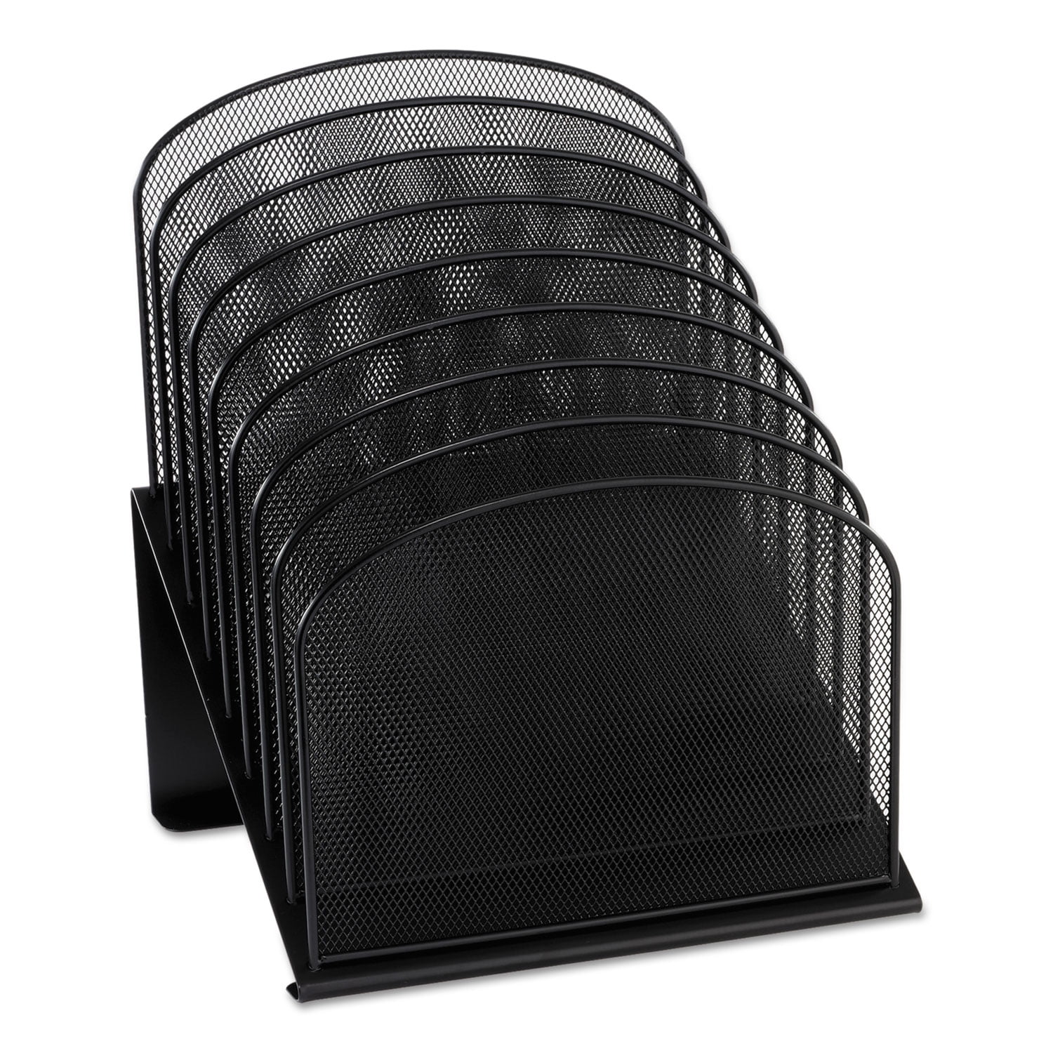 Safco Onyx Wire Mesh Desktop Organizer, Black - Walmart.com