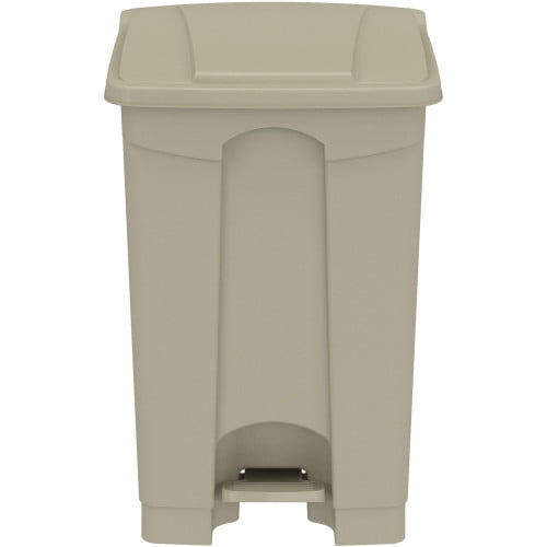 Safco Plastic Step-on Waste Receptacle, Each - Walmart.com