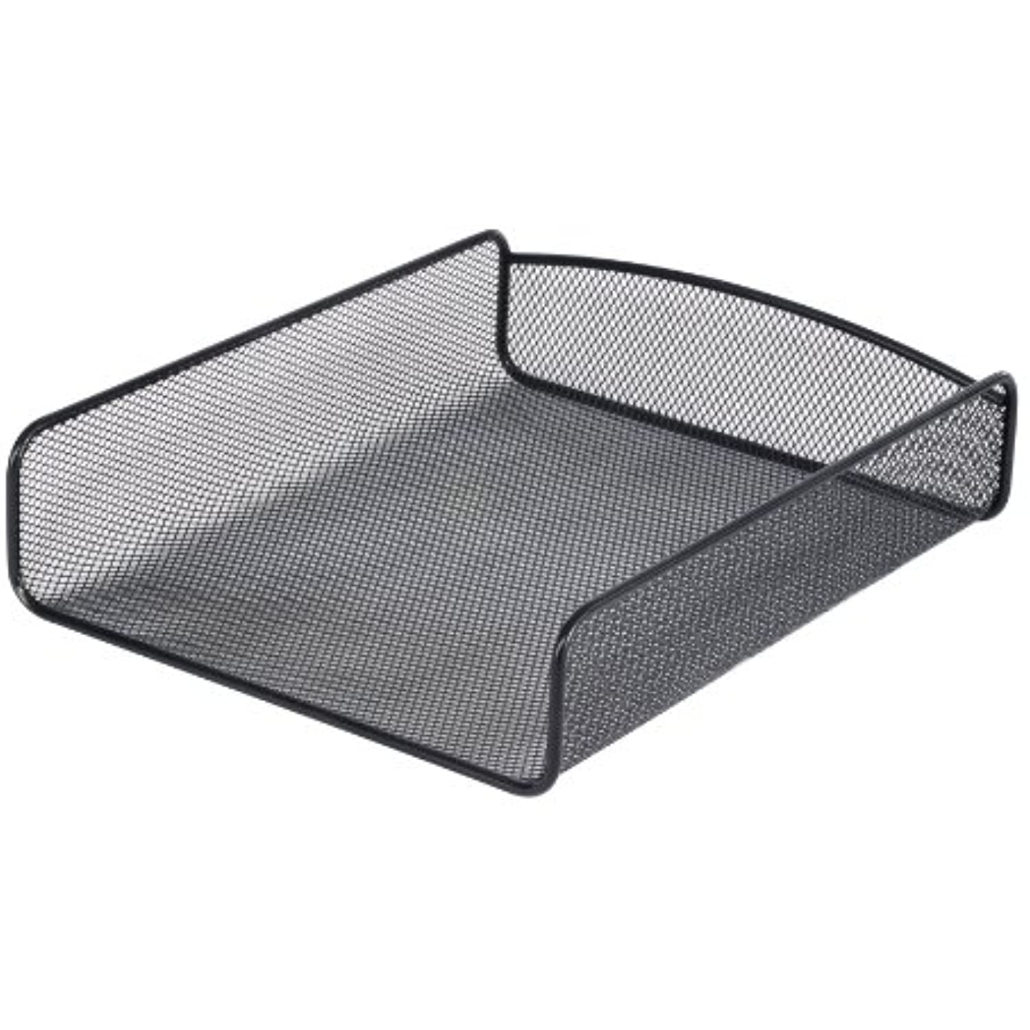 Safco Products Onyx Mesh Single Tray Desktop Organizer 3272BL, Black ...