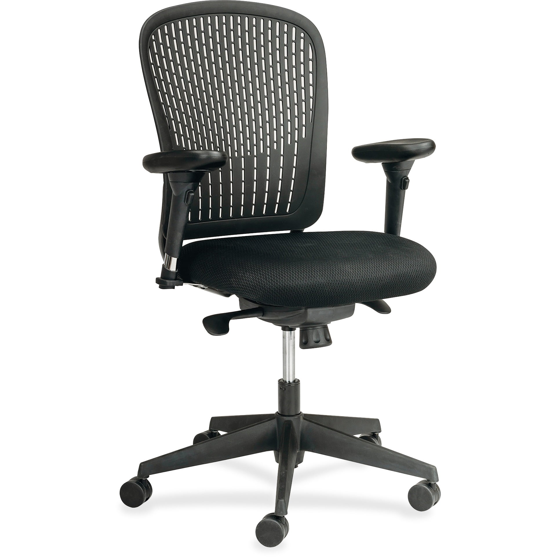 Safco Products Phlux Task Chair w/ Casters 24.75"x26"x39" Black 7063BL ...