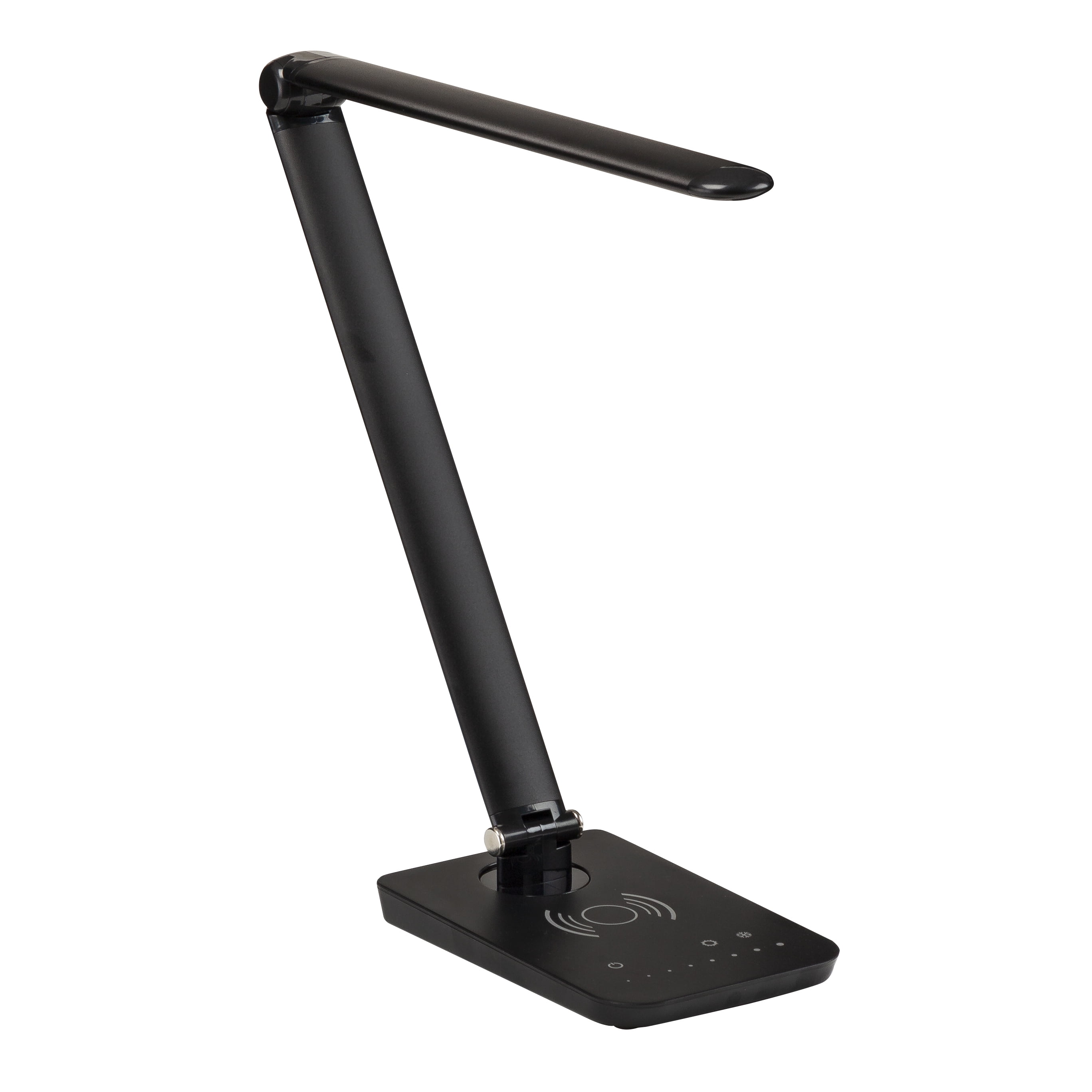Safco Products Pivoting Vamp LED Lamp- Wireless Charging Pad & USB Port ...
