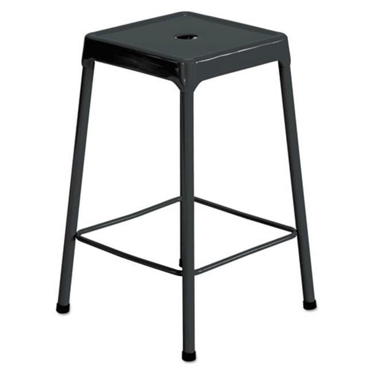 Safco Products SA Counter Height Steel Stool - Black - Walmart.com