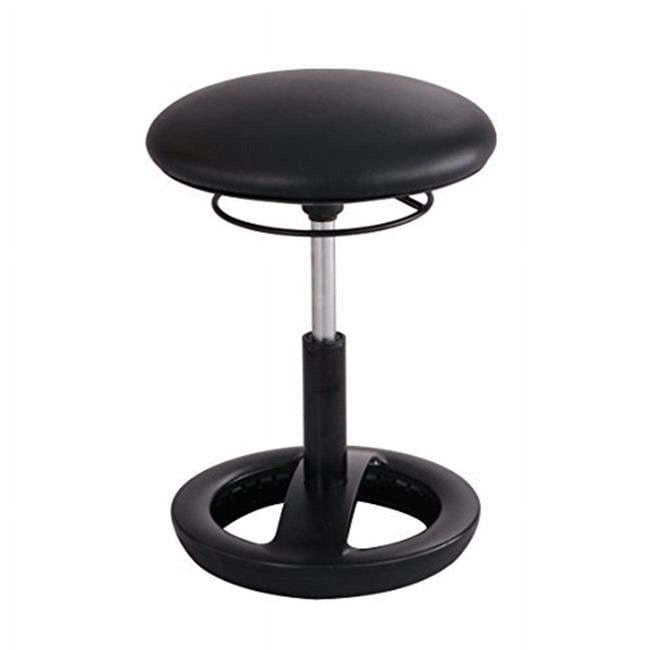 Safco Products SA Ergonomic Chair - Vinyl Black - 10.25 x 16 x 16.25 in ...