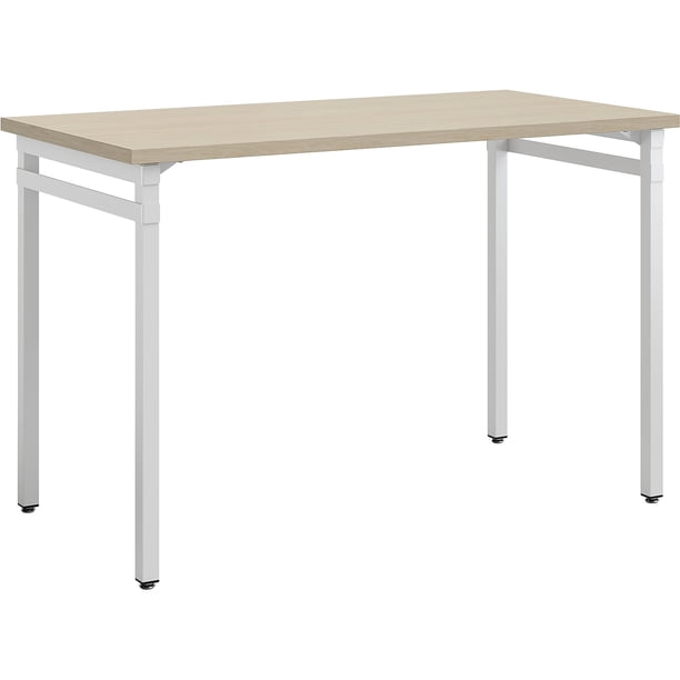 Safco Ready 46" Home Office Desk Beige (5508WHNA) - Walmart Business ...