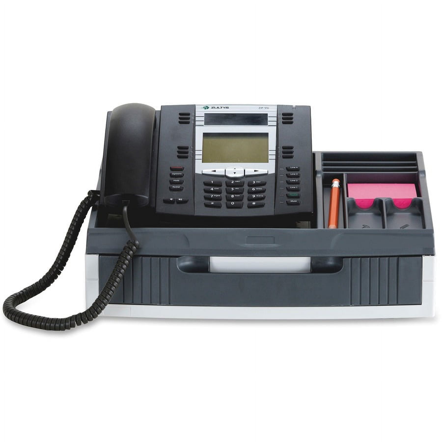 Safco, SAF2204CH, Telephone Organizer Stand, 1 Each, Gray - Walmart.com