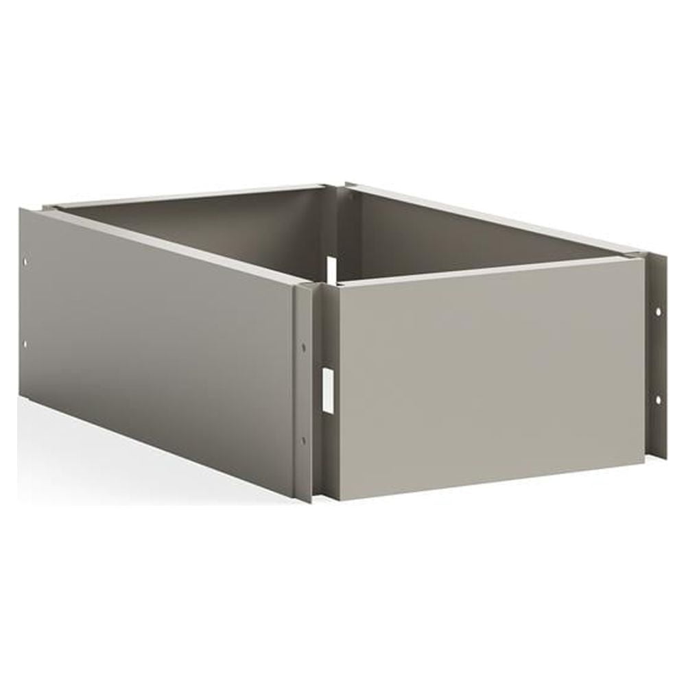 Safco Single Continuous Metal Locker Base Addition 11.7"W x 16"D x 5.75 ...
