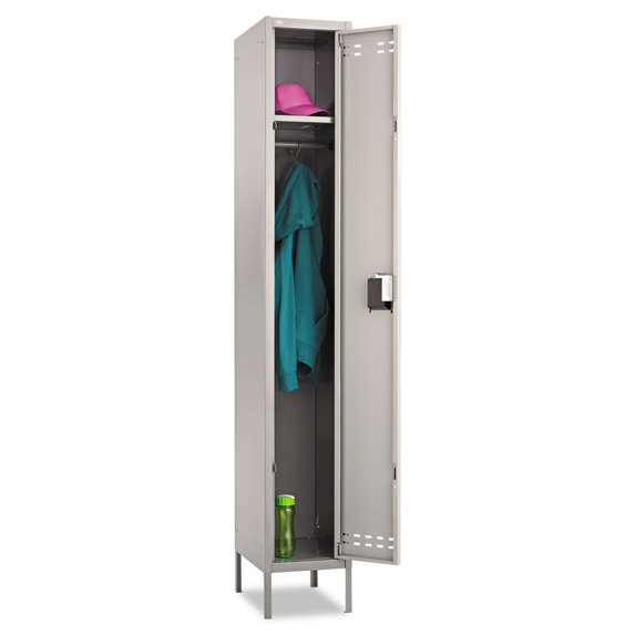 Safco Single Tier Locker in Gray - Walmart.com