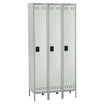 Tennsco Single Tier Locker with Legs, Three Units, 36w x 18d x 78h ...
