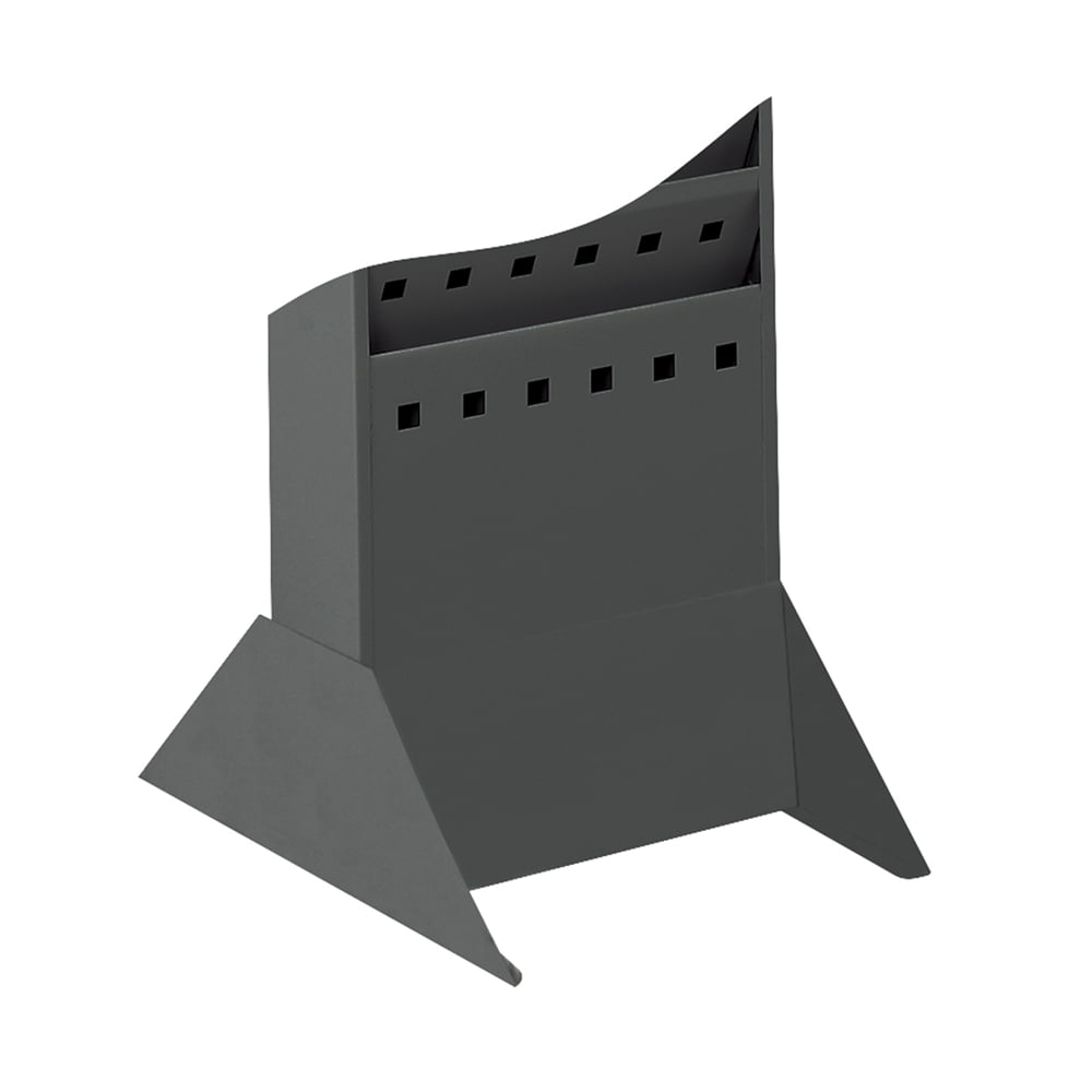 Safco Steel Magazine Rack Base in Black - Walmart.com