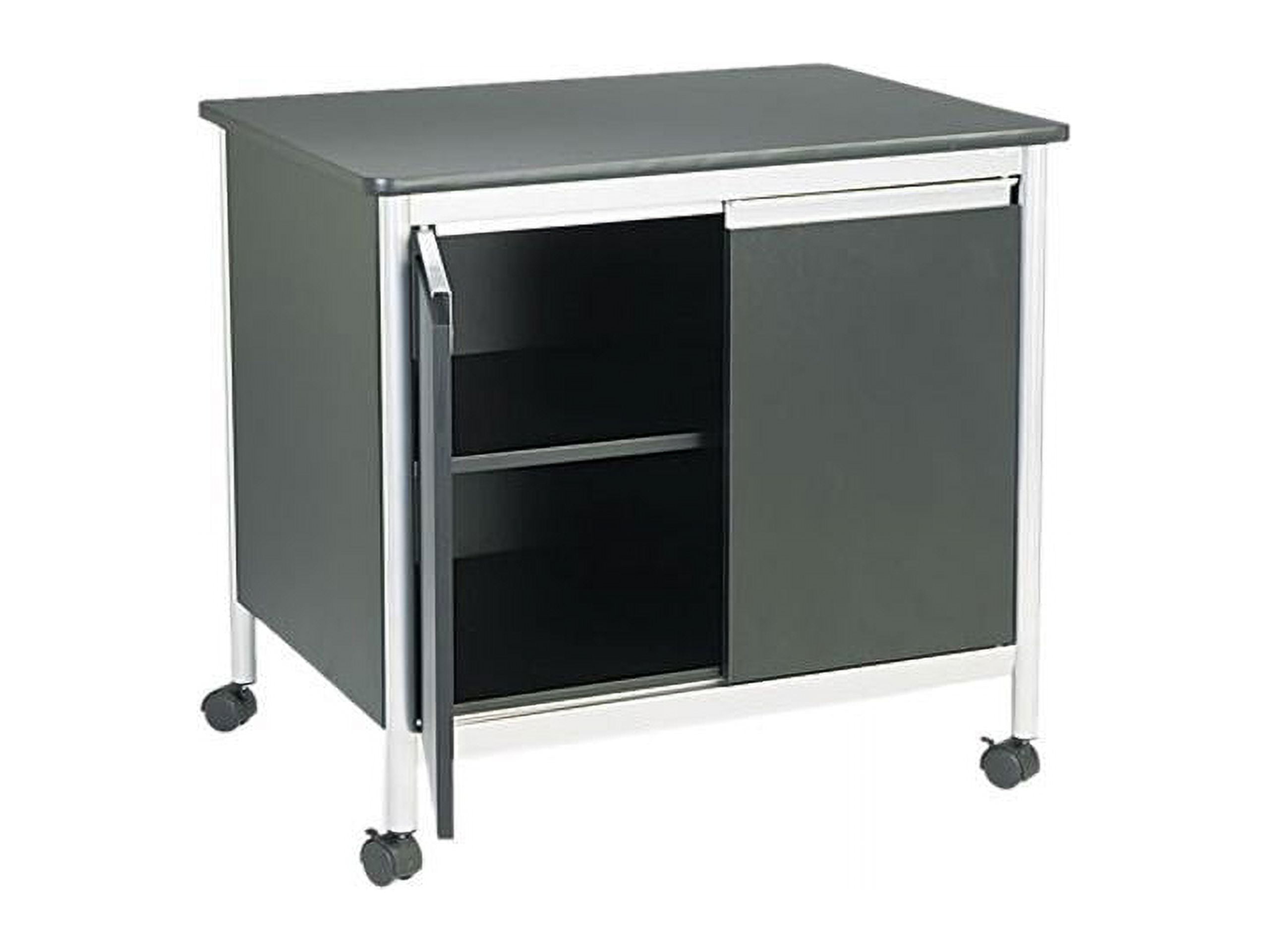 Safco Steel Mobile Printer Machine Stand, Black - Walmart.com