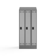 Remcon Plastics 1-Tier 1 Door Modular Plastic Locker 12""W x 15""D x 12 ...