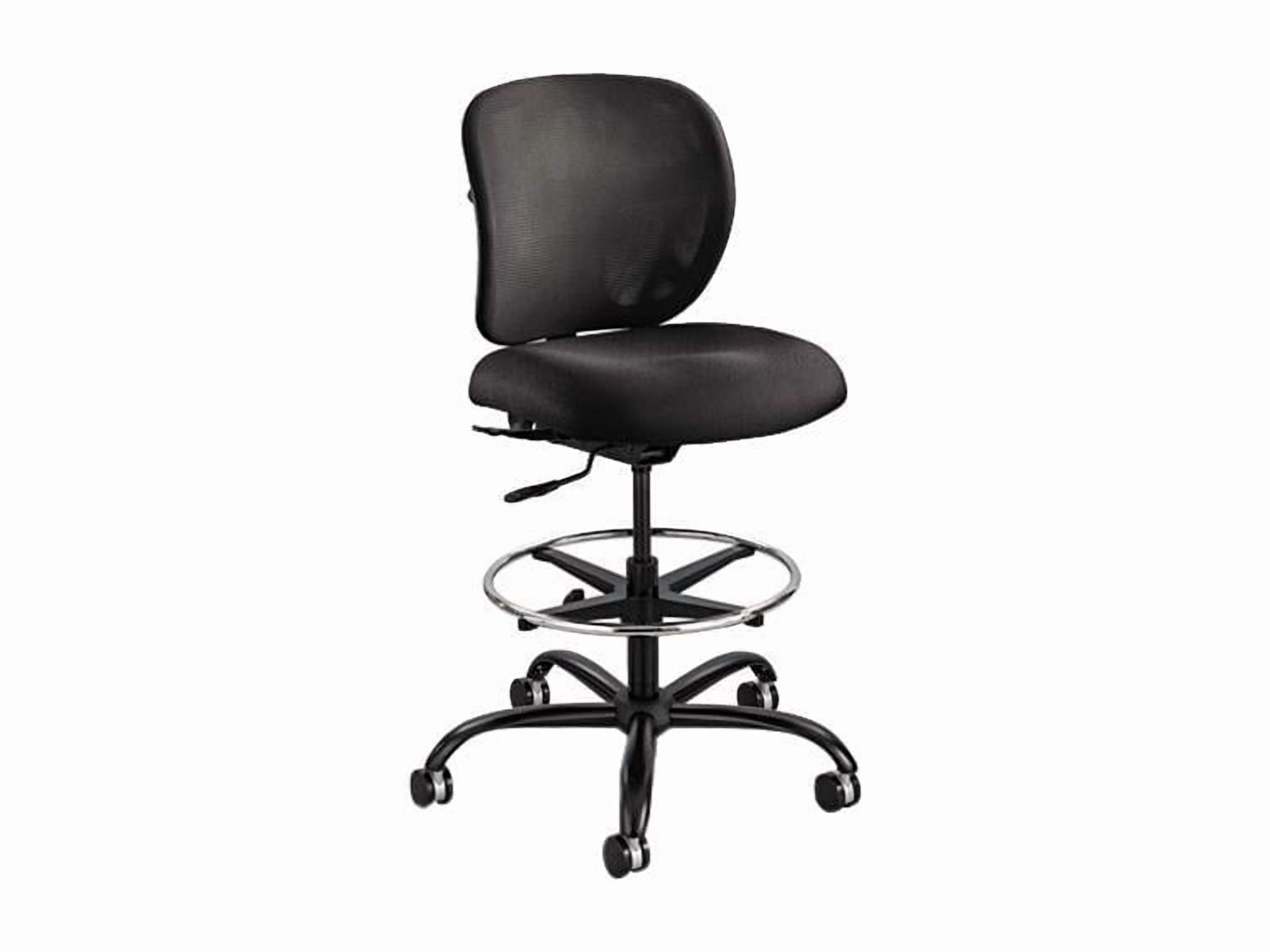 Safco Vue Heavy Duty Extended Height Stool Black Office Chair - Walmart.com