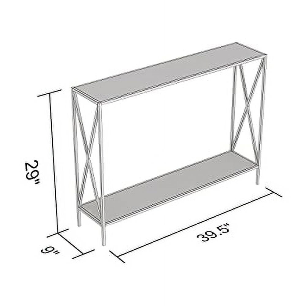 Safdie & Co. Console Table, Dark Grey - Walmart.com