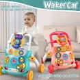 Safe ABS & PP Baby Walker, Noise-Cancelling Wheels, Adjustable Speed ...