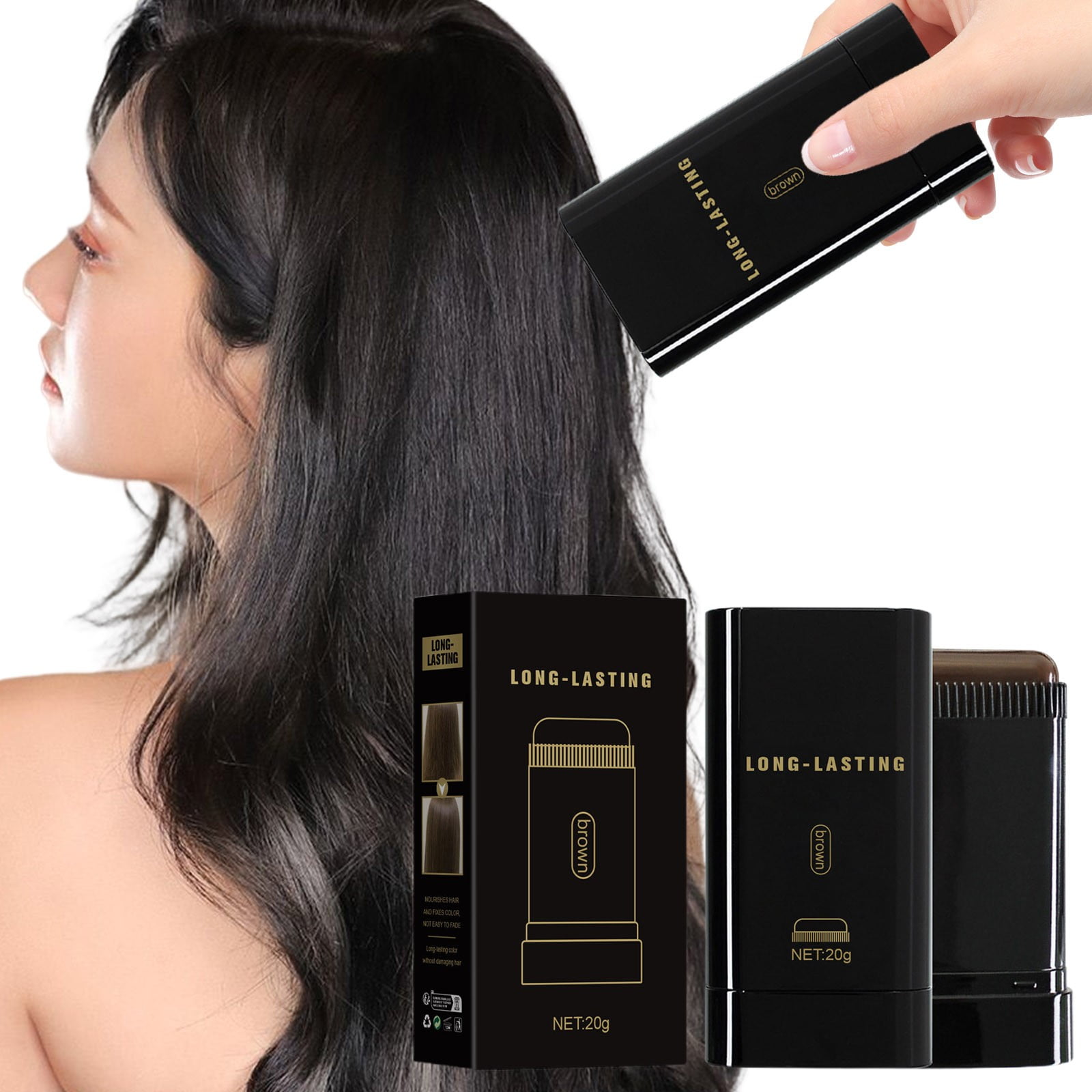 Safe And Convenient Comb Hair Dye,Portable Hair Colouring Cream ...