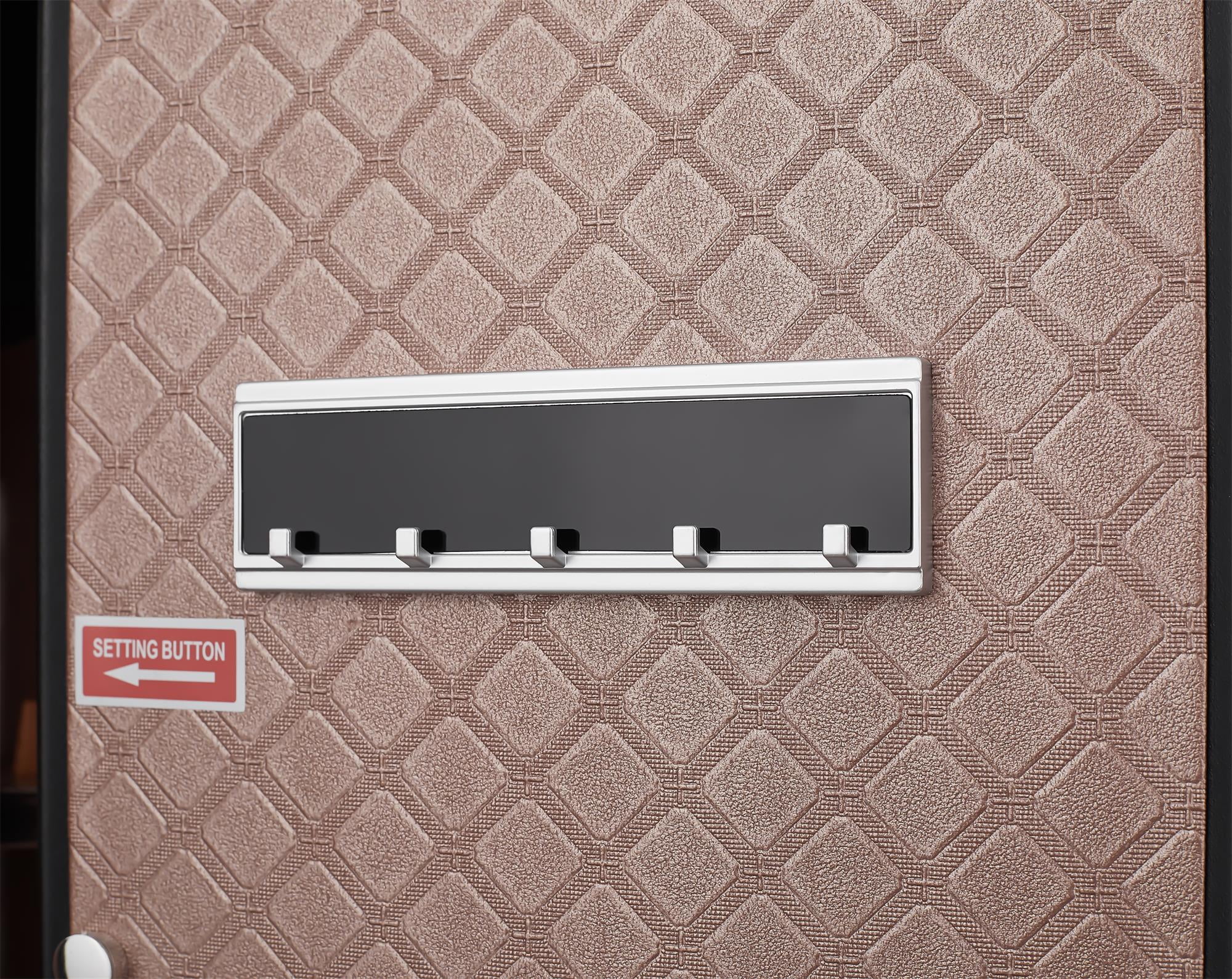 Safe Box with Biometric Recognition, Built-in Removable Partition And ...