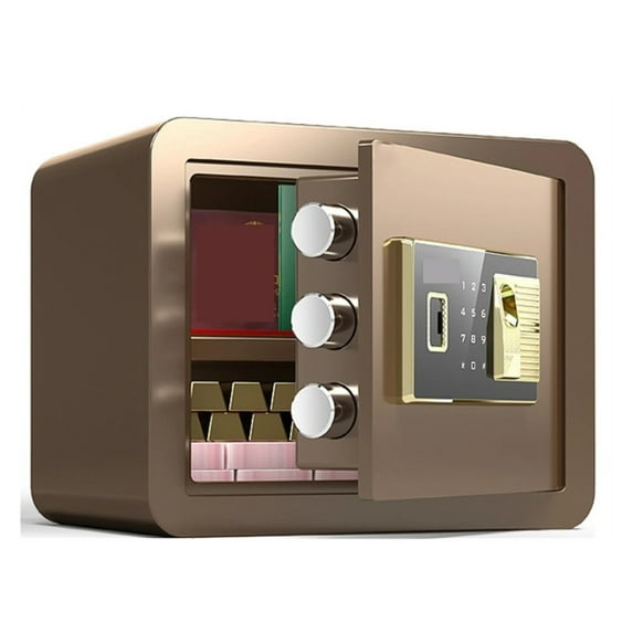 Safe Box Mechanical Safe Household Mini All-steel Office Safe Deposit ...