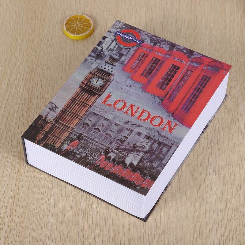 Safe Box Valuables Security Dictionary Book With Lock Security Key Lock ...