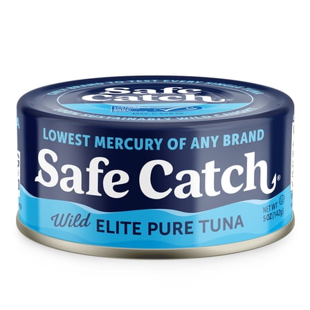 Safe Catch Wild Elite Pure Tuna, 3 Pack, 5 oz Cans – Lowest Mercury ...