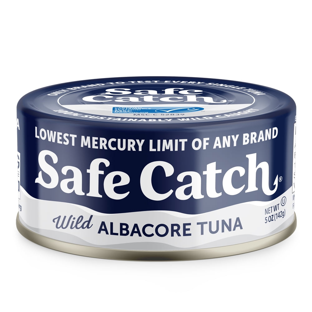 Safe Catch Wild Albacore Tuna 5 oz Case of 12 Sustainably Sourced High ...