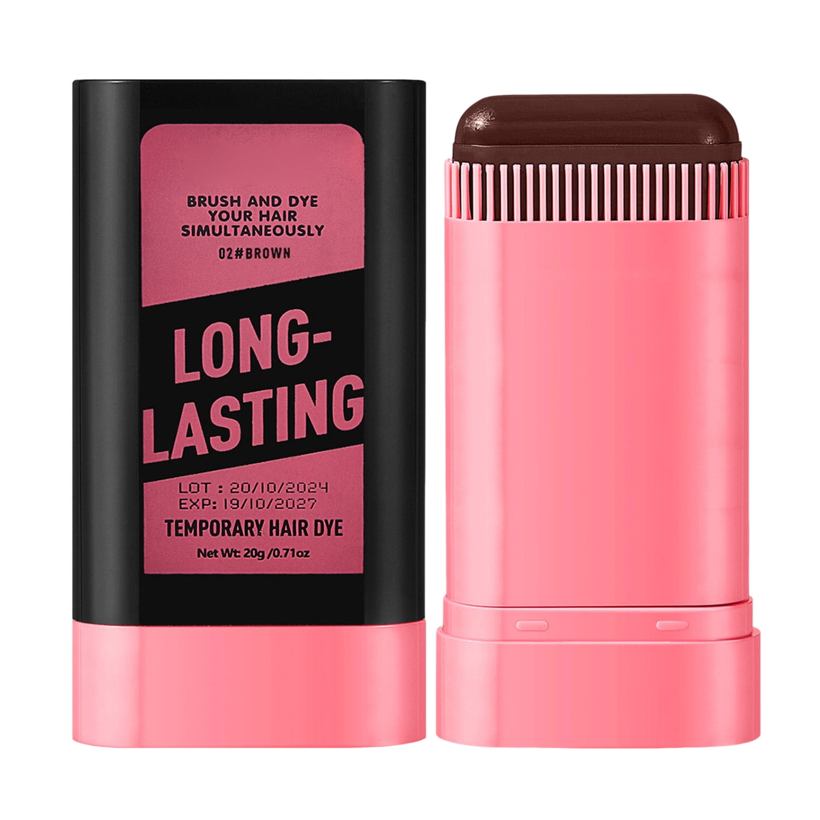 Safe and Convenient Comb Hair Dye, Portable Hair Colouring Cream, Touch ...
