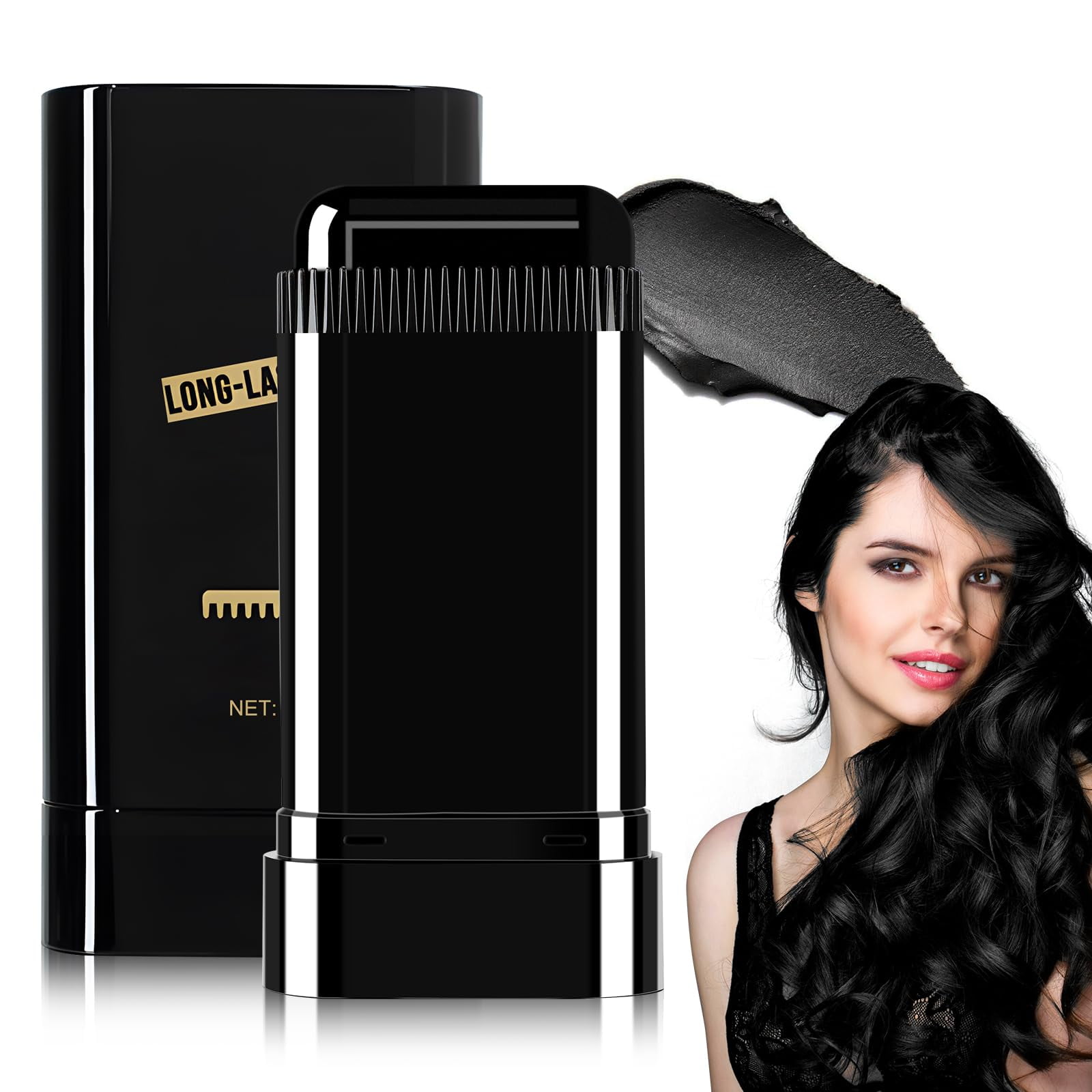 Safe and Convenient Comb Hair Dye, Waterproof and Sweat-Proof Hair Dye ...