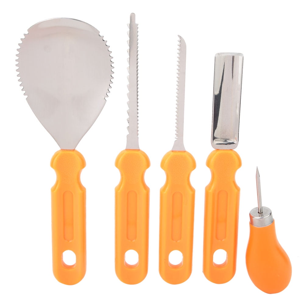 Safe DIY Pumpkin Lighting Tools for Little Hands 13-piece Kids ...