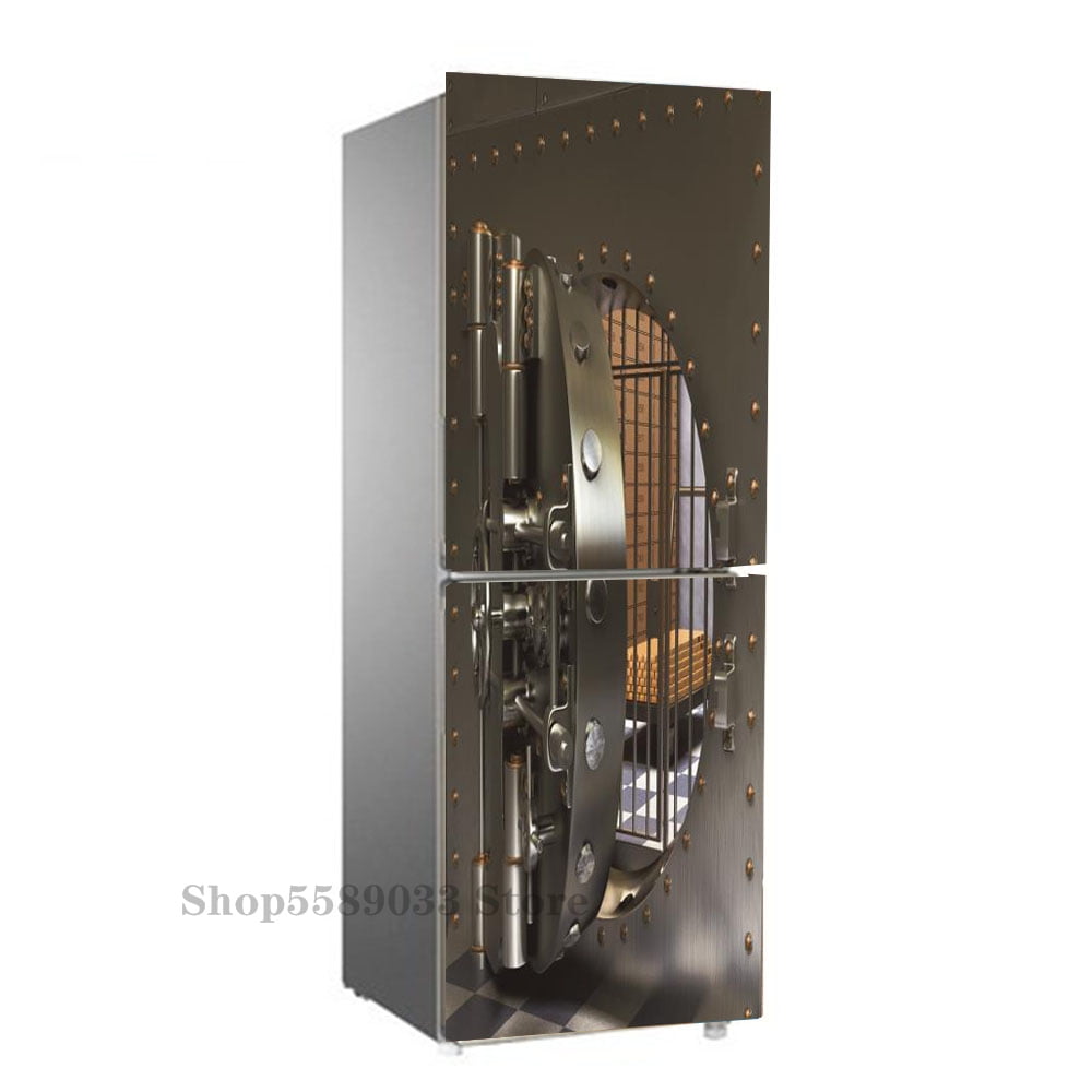Safe Deposit Box Vinyl Poster rative For Fridge Sticker Door Wallpaper ...