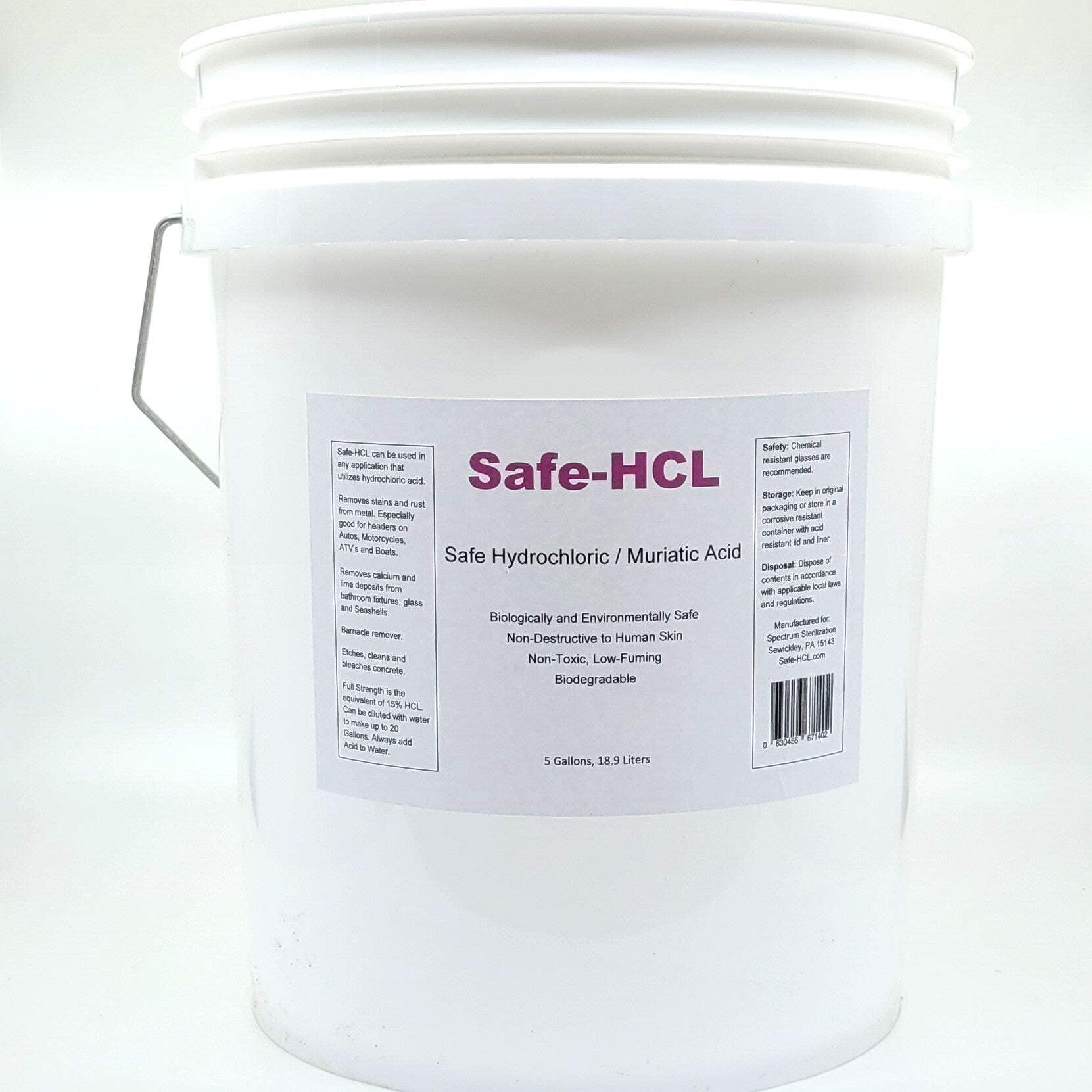 Safe-HCL 5 Gallon - Walmart.com