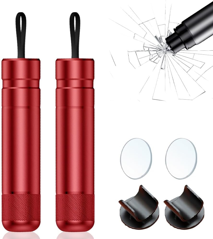 Safe Hero Life Hammer, 2 in 1 Safe Hammer Glass Breaker Under Water, Seatbelt Cutter, Auto ...