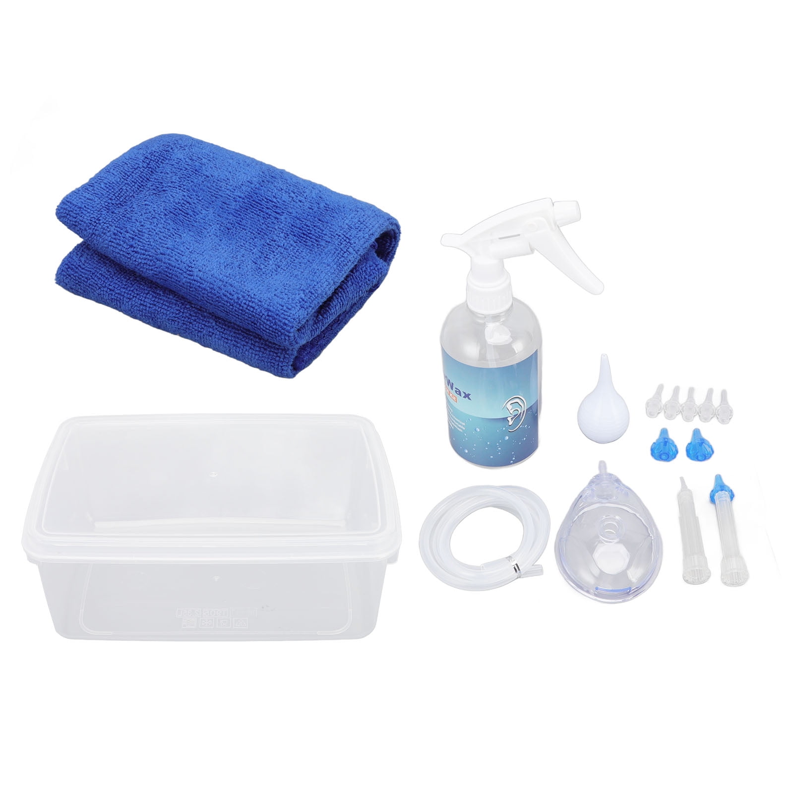 Safe Home Ear Wax Removal Kit 500ml Ear Wash System with Muff & Spray ...