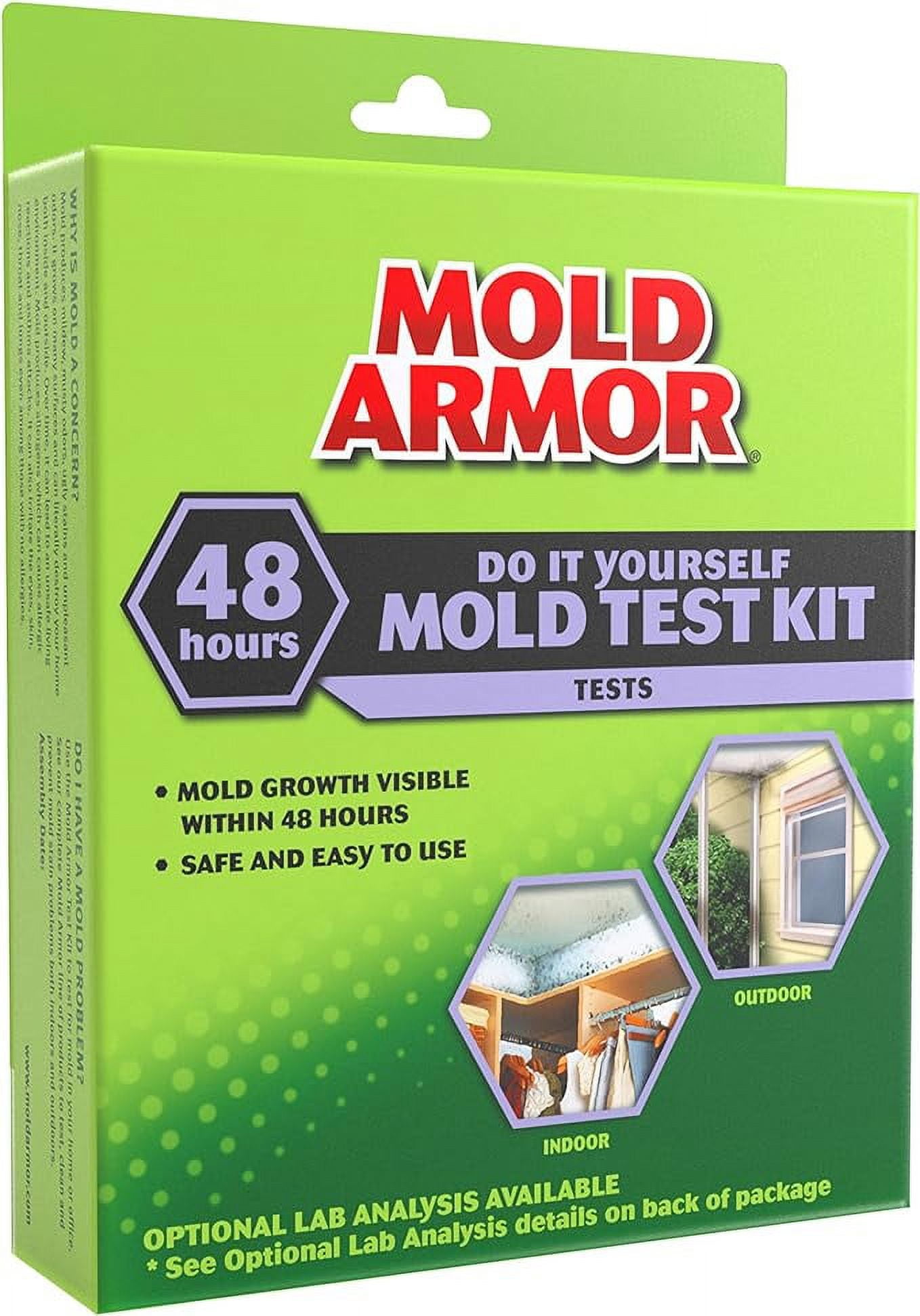 Mold Armor Test Kit, Mold Testers for Surface Sampling, Air Quality ...