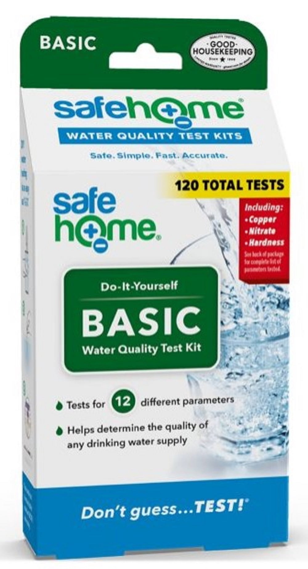 Safe Home TSCSH-GH-BASDIY1 Basic Water Test Kit DIY Water Test ...