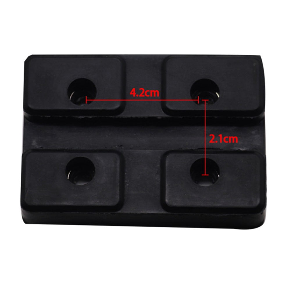 Safe Lifting With Heavy Duty Rubber Support Block Prevents Damage ...