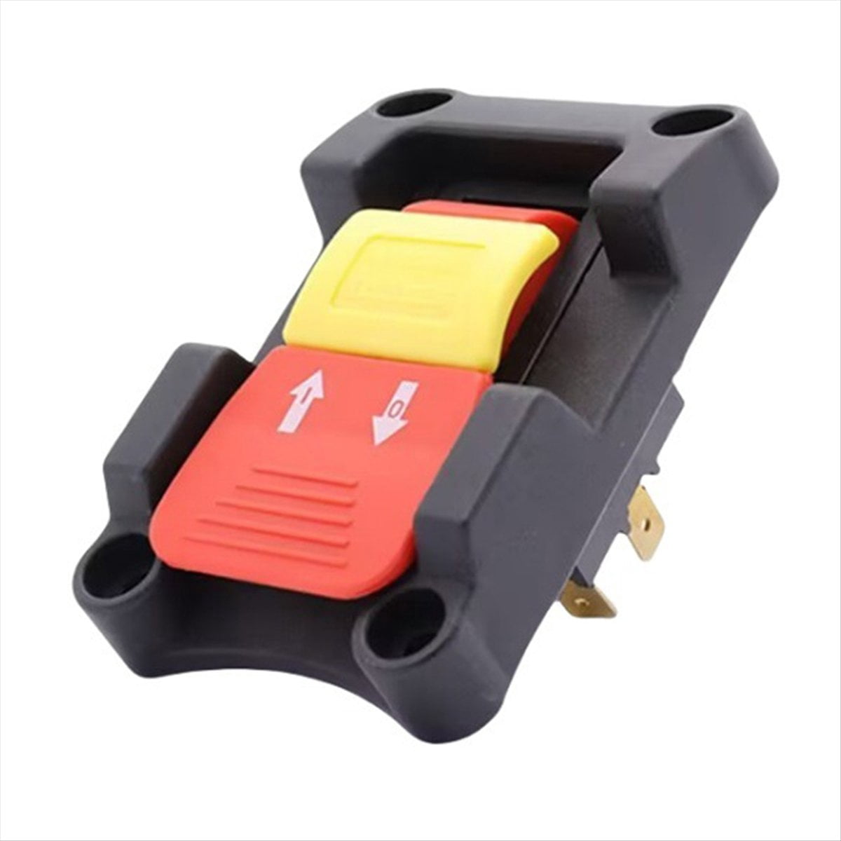 Safe Locking Switch HY18-32 4 Pins 250V 16A 2HP DPDT on Off Push Button ...